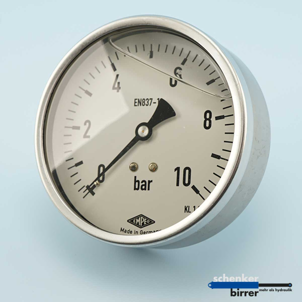 Manometer mechanisch ab Lager | Birrer Hydraulik AG